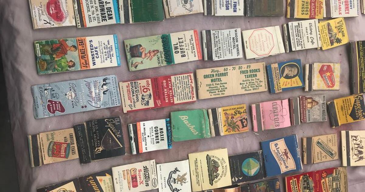 Matchbook covers/ Vintage for $20 in North Canton, OH | For Sale & Free ...