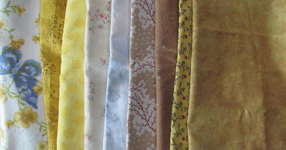 Quality Quilters Fabric/9 cuts +4 scraps,Moda, Marcus, for $10 in ...
