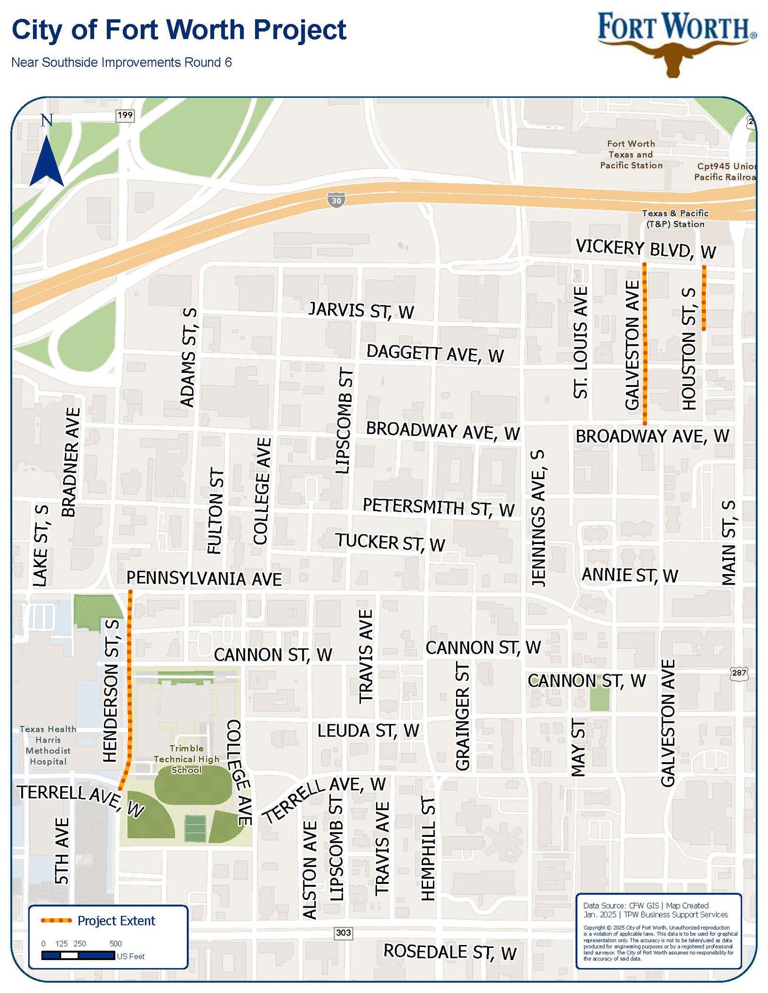 CFW: Proyecto de Mejora de Capital Rehabilitación de Calles en Near ...
