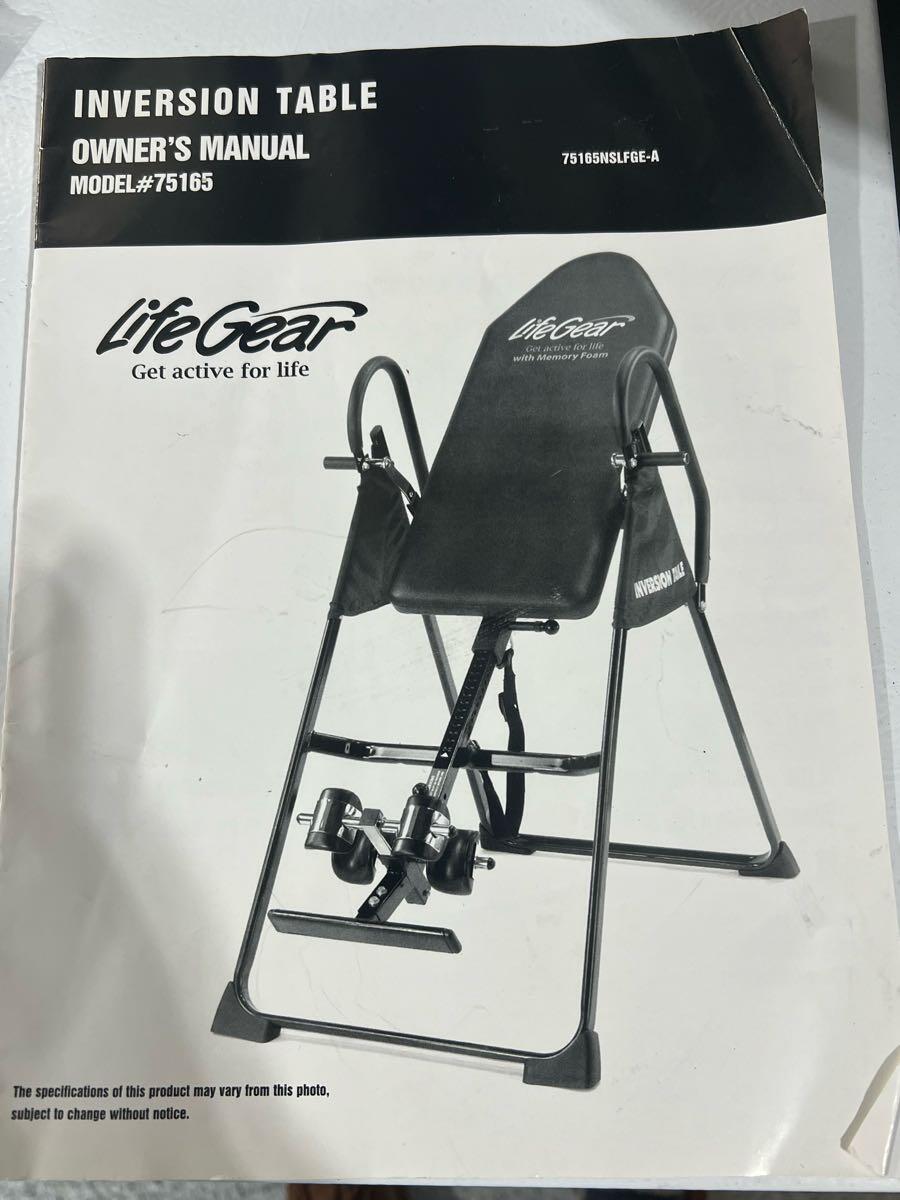Life Gear Inversion Table for $50 in Loveland, CO | For Sale & Free ...