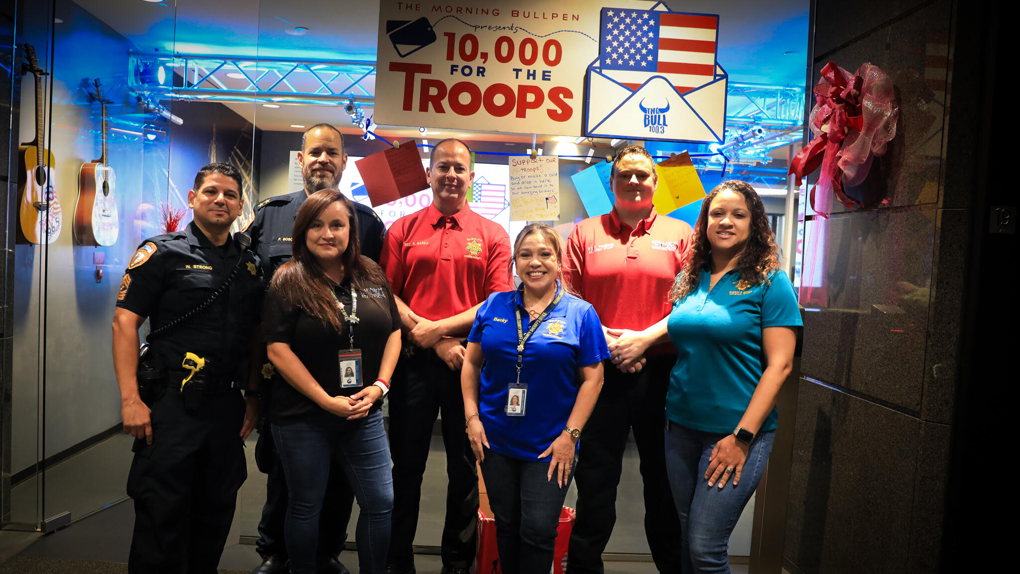 The Harris County Sheriff's Office teammates proudly joined The Bull ...