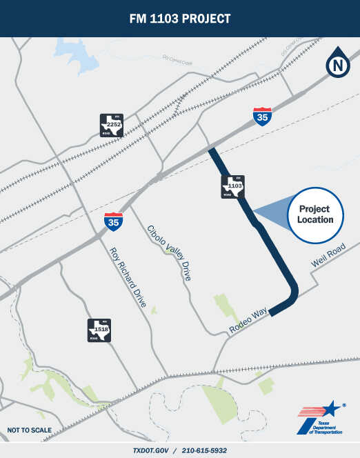🚧FM 1103 Project Update from TxDOT: Construction on the FM 1103 ...