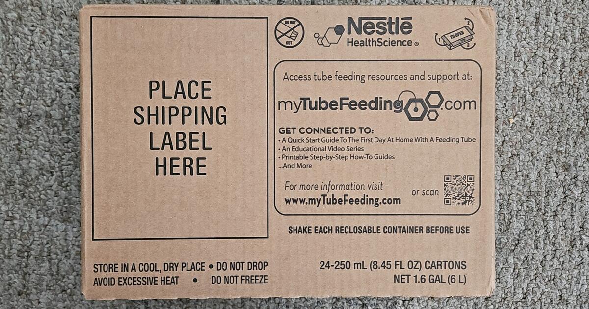 Nestlé Health Science Tube Feeding Cartons for Free in Marion, IA | For ...
