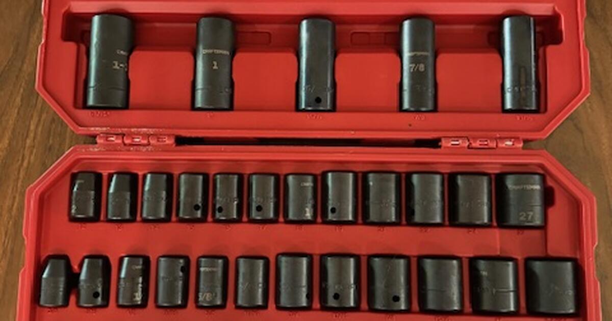 Craftsman Very Heavy Duty Socket Set for $150 in Tucson, AZ | For Sale ...