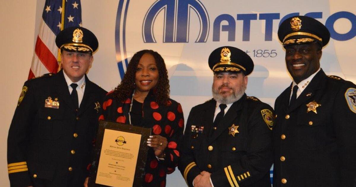 At Tuesday's Board Meeting, the Matteson Police Department was ...