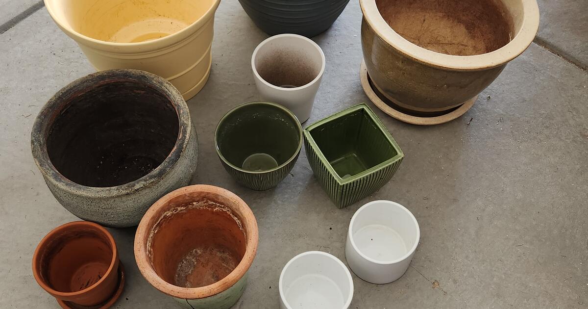 Free plant pots for Free in Castle Pines, CO | For Sale & Free — Nextdoor