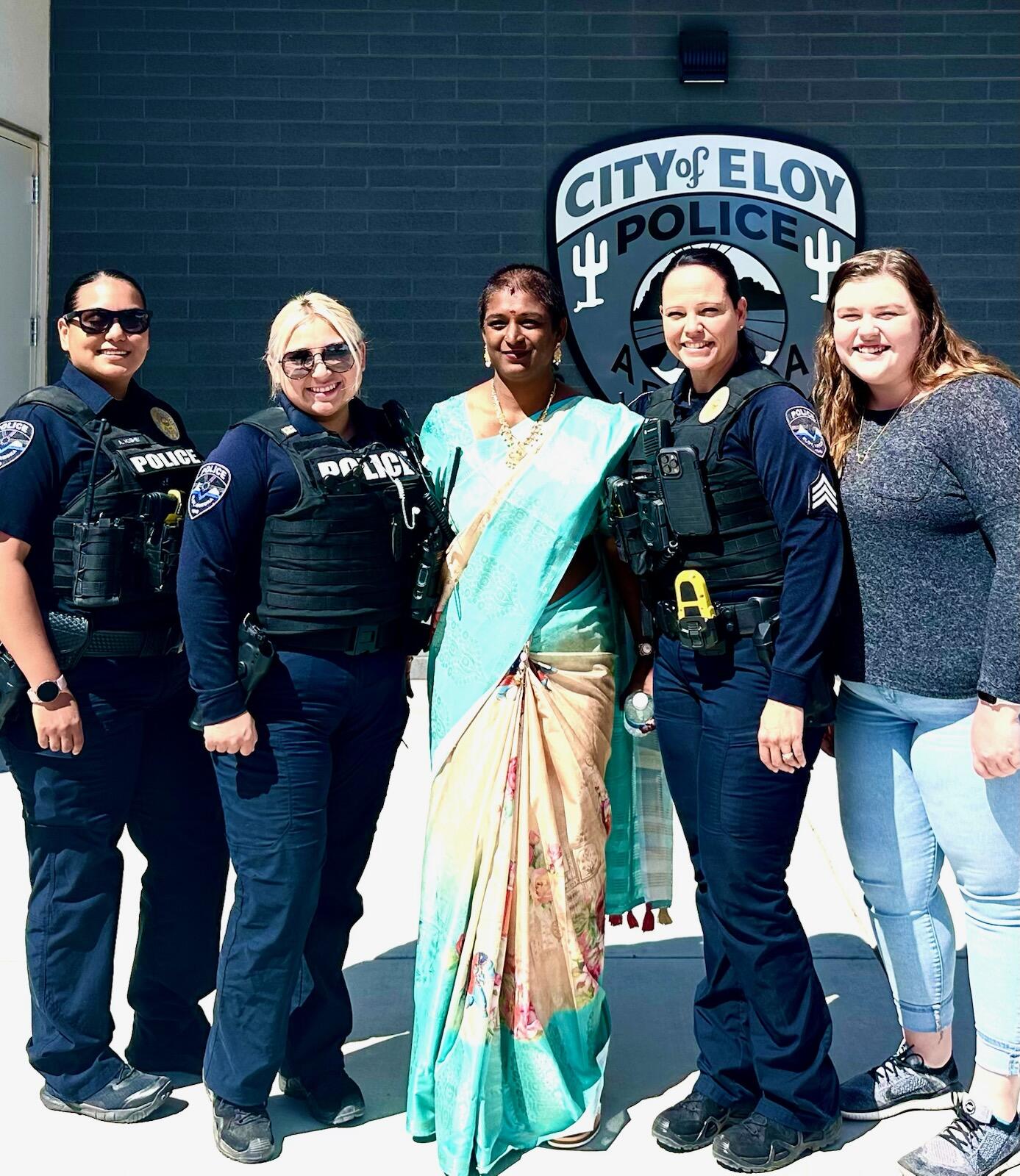 The Eloy Police Department was honored to host several female ...