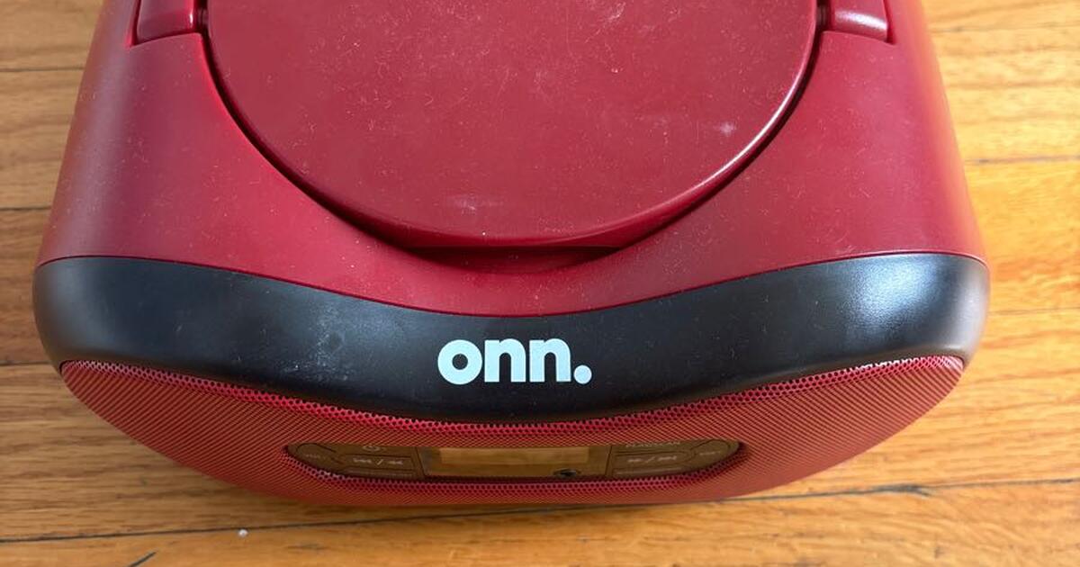 Onn Red CD Player for Free in Cincinnati, OH | For Sale & Free — Nextdoor