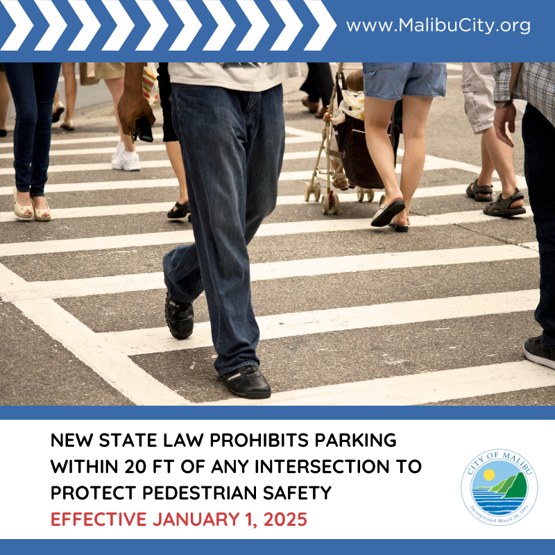 STATE LAW PROHIBITS PARKING WITHIN 20 FEET OF ANY INTERSECTION AS OF ...