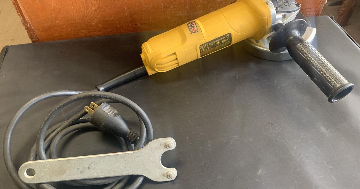 Dewalt 4.5” Angle Grinder 1” Touch Guard Model DWE4011 for $50 in ...