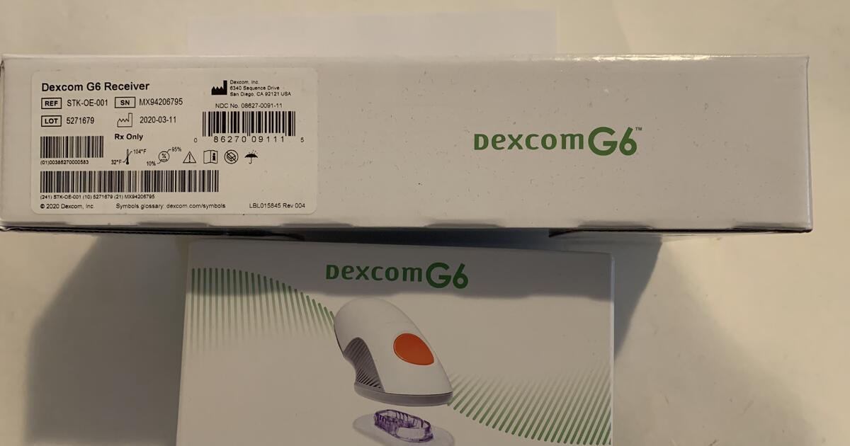 Dexcom G6 Sensors and Receiver for Free in San Jose, CA | For Sale ...
