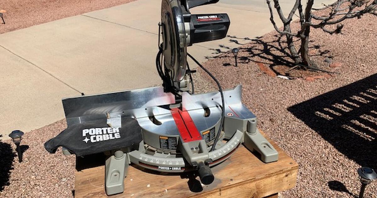12 Inch Compound Miter Saw Porter Cable For 100 In Sedona AZ