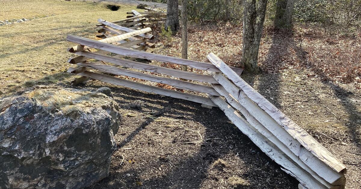 PRESSURE-TREATED HAND-SPLIT POPLAR RAILS for Free in Fredericksburg, VA ...