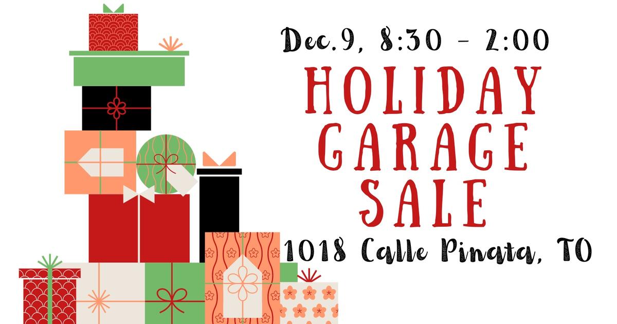 Holiday Garage Sale in Thousand Oaks, CA | For Sale & Free — Nextdoor