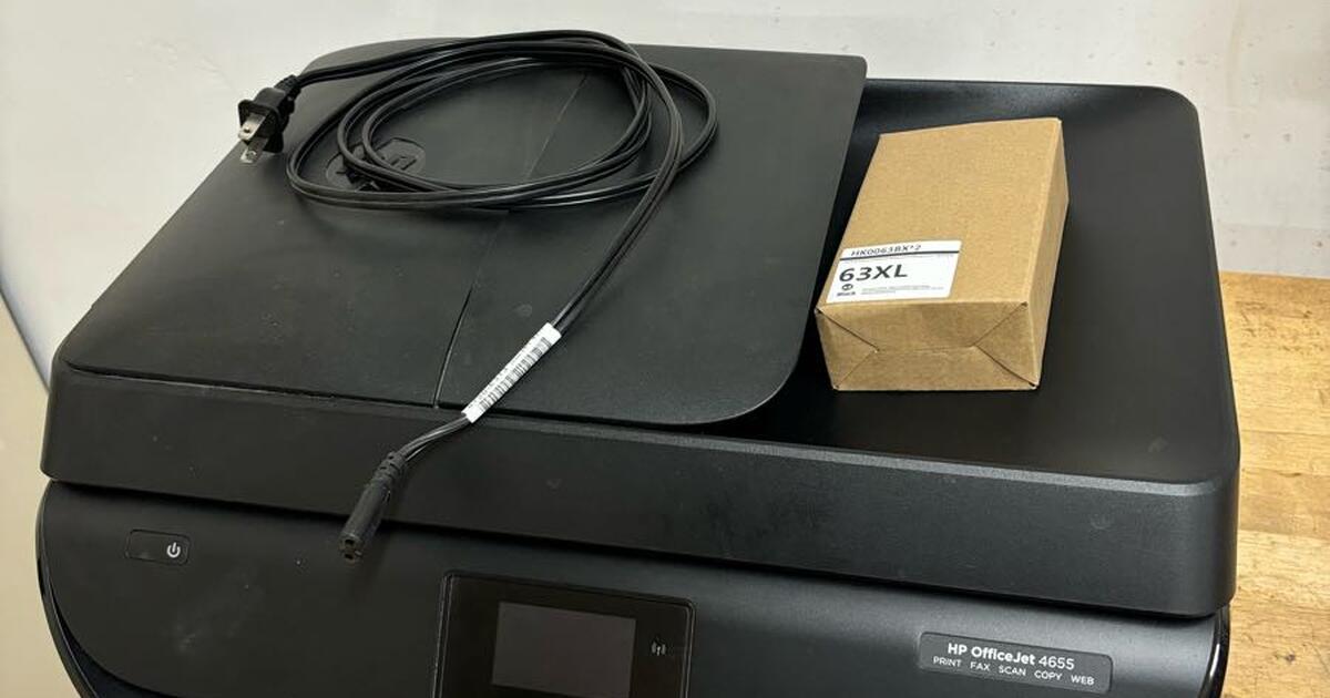 HP OfficeJet 4655 Printer for Free in Cameron Park, CA | For Sale ...