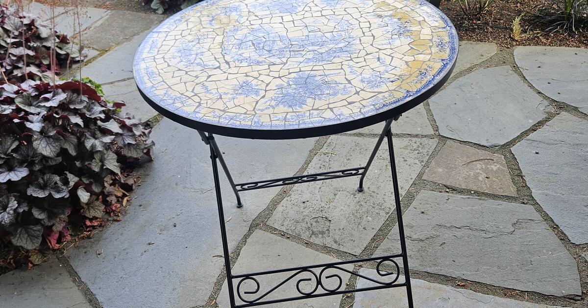 Mosaic Tile Cafe Table for $25 in Seattle, WA | For Sale & Free — Nextdoor