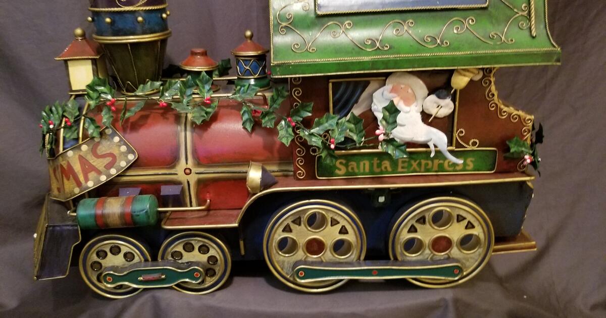 Grandeur Noel Collector's Edition 2002 Tin Christmas Locomotive Engine ...
