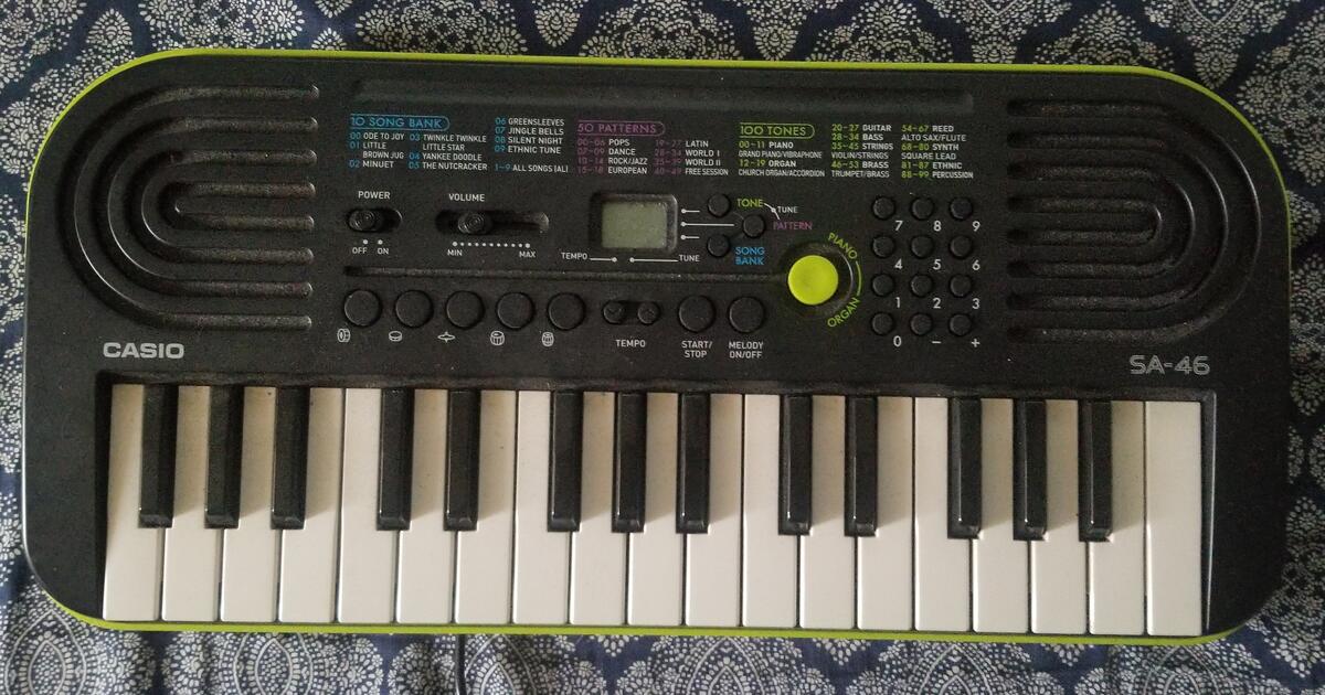 Casio sa-46 Keyboard for $15 in San Diego, CA | For Sale & Free — Nextdoor