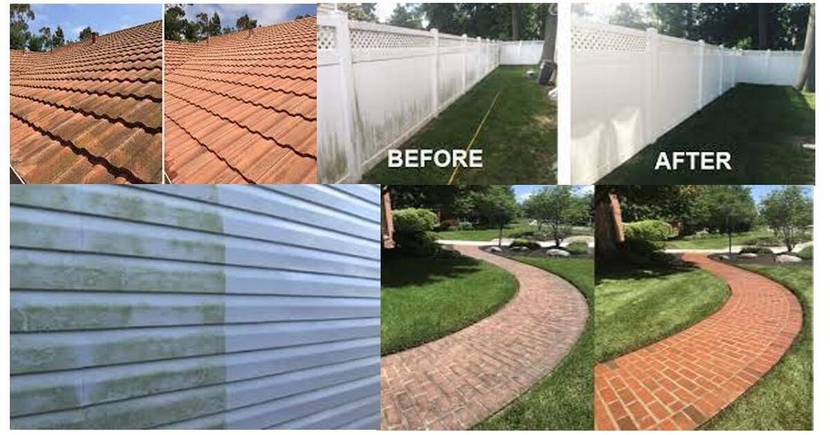 Pressure Washing & Roof Cleaning Services - Free Professional Estimates ...