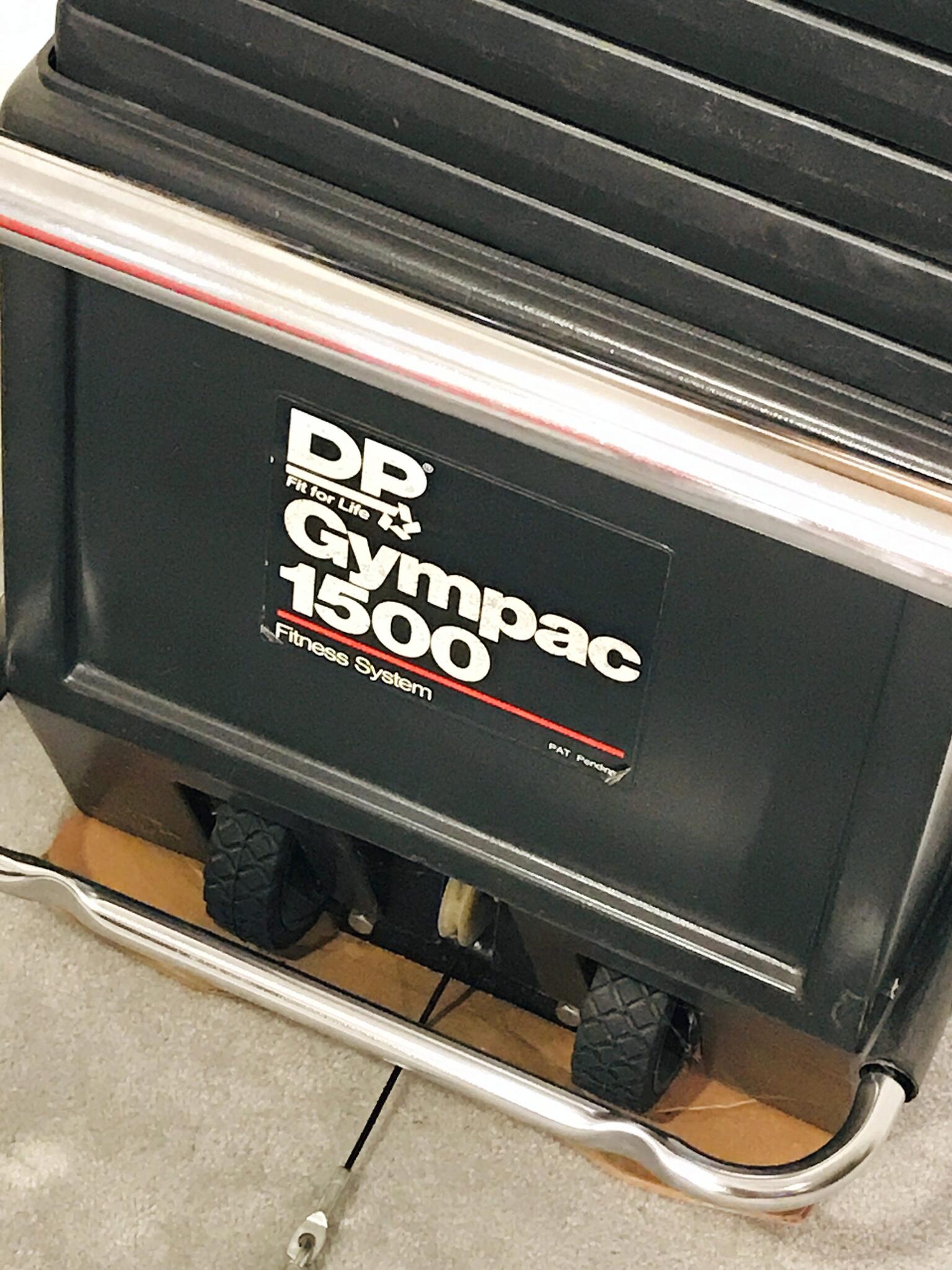 Complete DP Gympac 1500 Wall Unit with Weights, Bench and Assembly/Use ...