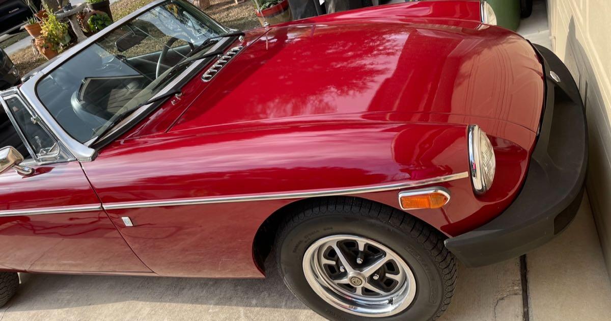 MG MGB 1977 sports car convertible for $11900 in Schertz, TX | For Sale & Free — Nextdoor