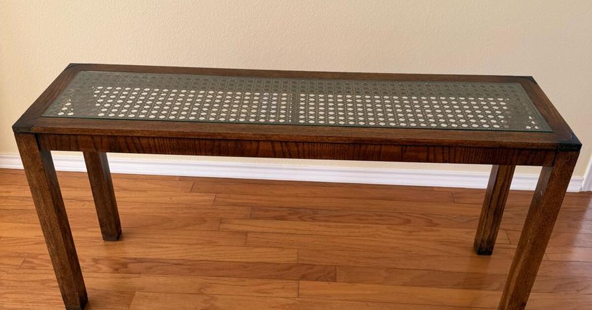 MCM entry sofa table for $100 in Gainesville, TX | For Sale & Free ...