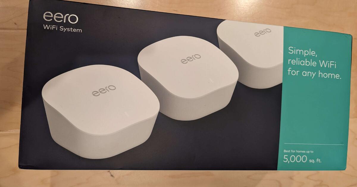 FREE: Working - Like New - Mesh Networking Eero Set $160 value for Free ...