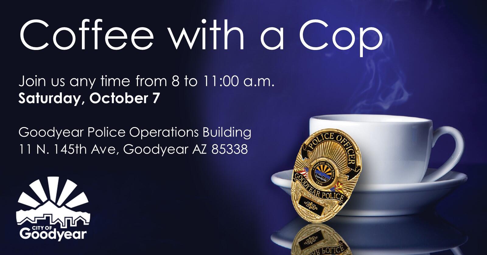 National Coffee with a Cop Day Celebration Event (Goodyear Police ...