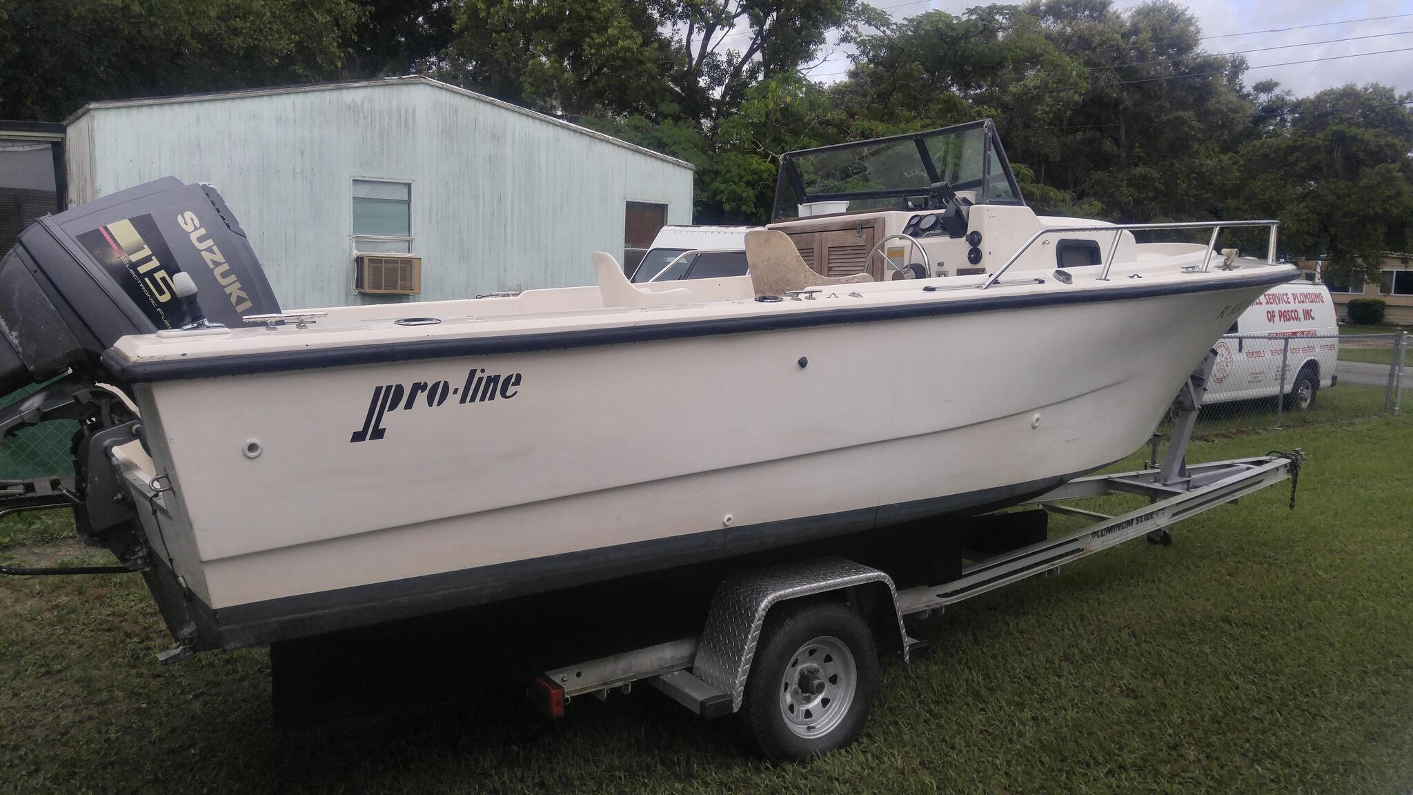 1987 Proline boat 21' cuddy cabin for $2100 in Hudson, FL | For Sale ...
