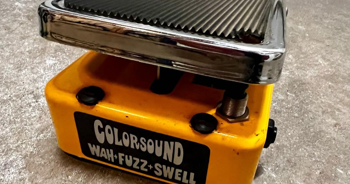 Colorsound Wah+Fuzz+Swell 1970s Pedal for $750 in Agoura Hills, CA ...