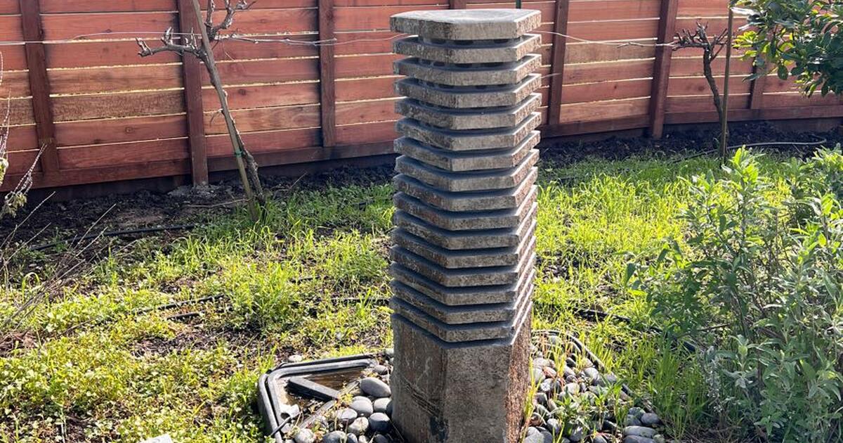Stone column water feature with tank for Free in Lafayette, CA | For ...