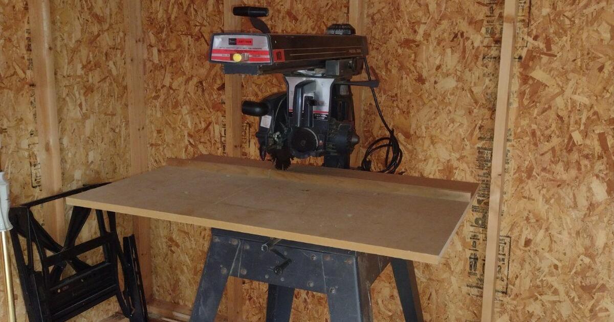 Craftsman Radial Arm Saw & Stand for $50 in Louisville, KY | For Sale ...