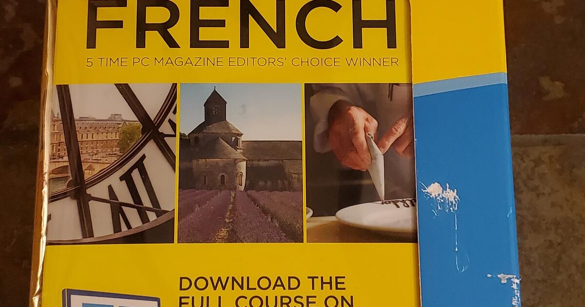 Rosetta Stone: French (bonus box set) NEVER OPENED for Free in ...