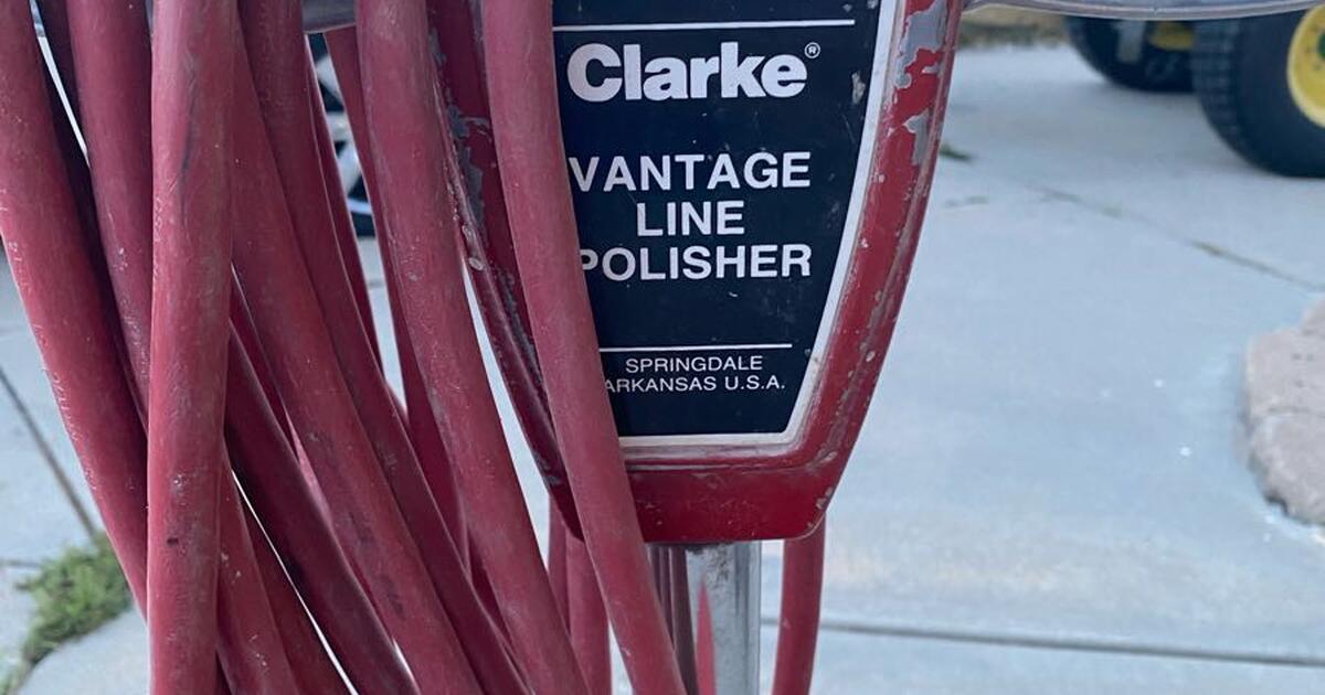 Clarke Vantage Line Polisher for $75 in Parker, CO | For Sale & Free ...