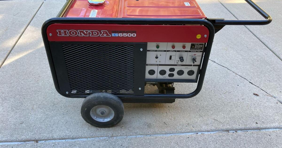 Honda EB6500 Generator for $665 in Pinckney, MI | For Sale & Free ...