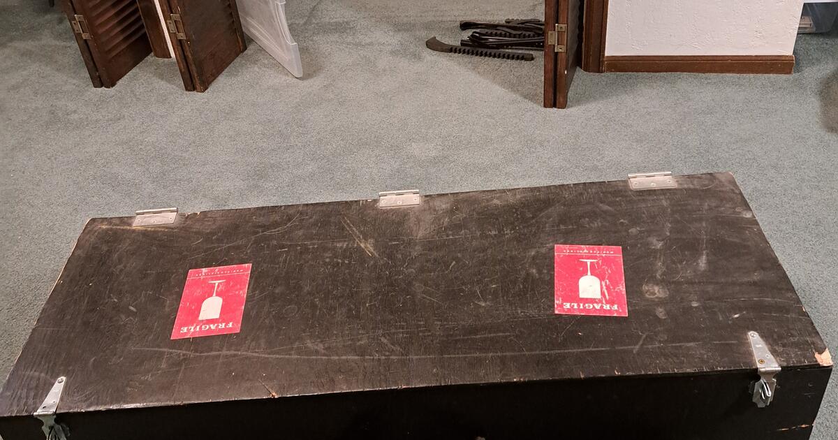 Wooden Lockable Foot Locker for $20 in Evergreen, CO | For Sale & Free ...