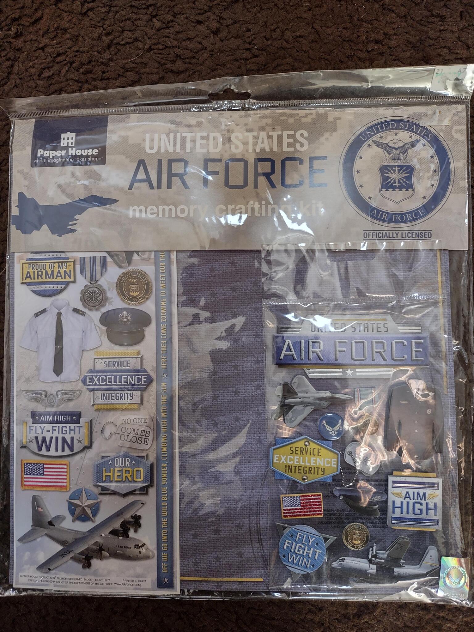 Air Force Memory Crafting Kit (new) for Free in Colorado Springs, CO ...