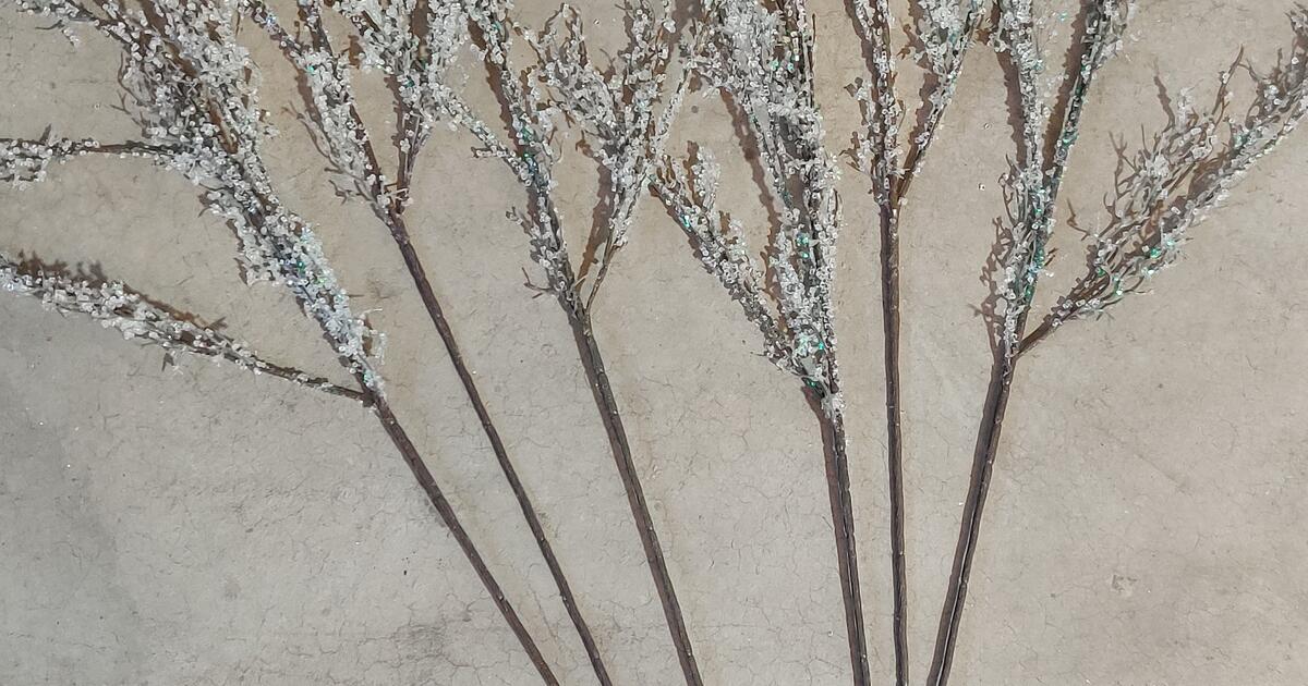 Christmas- White Crystal Branch Stems for $12 in Parker, CO | For Sale ...