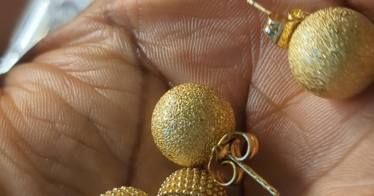 Romanian Gold Non-tarnish Earrings for $20 in Austin, TX | For Sale ...