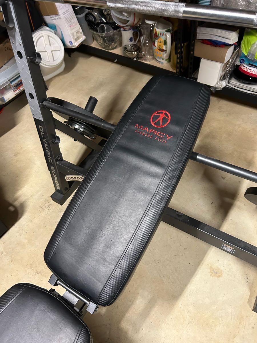 Marcy Olympic Weight Bench and Bar for $375 in Arlington, VA | For Sale ...