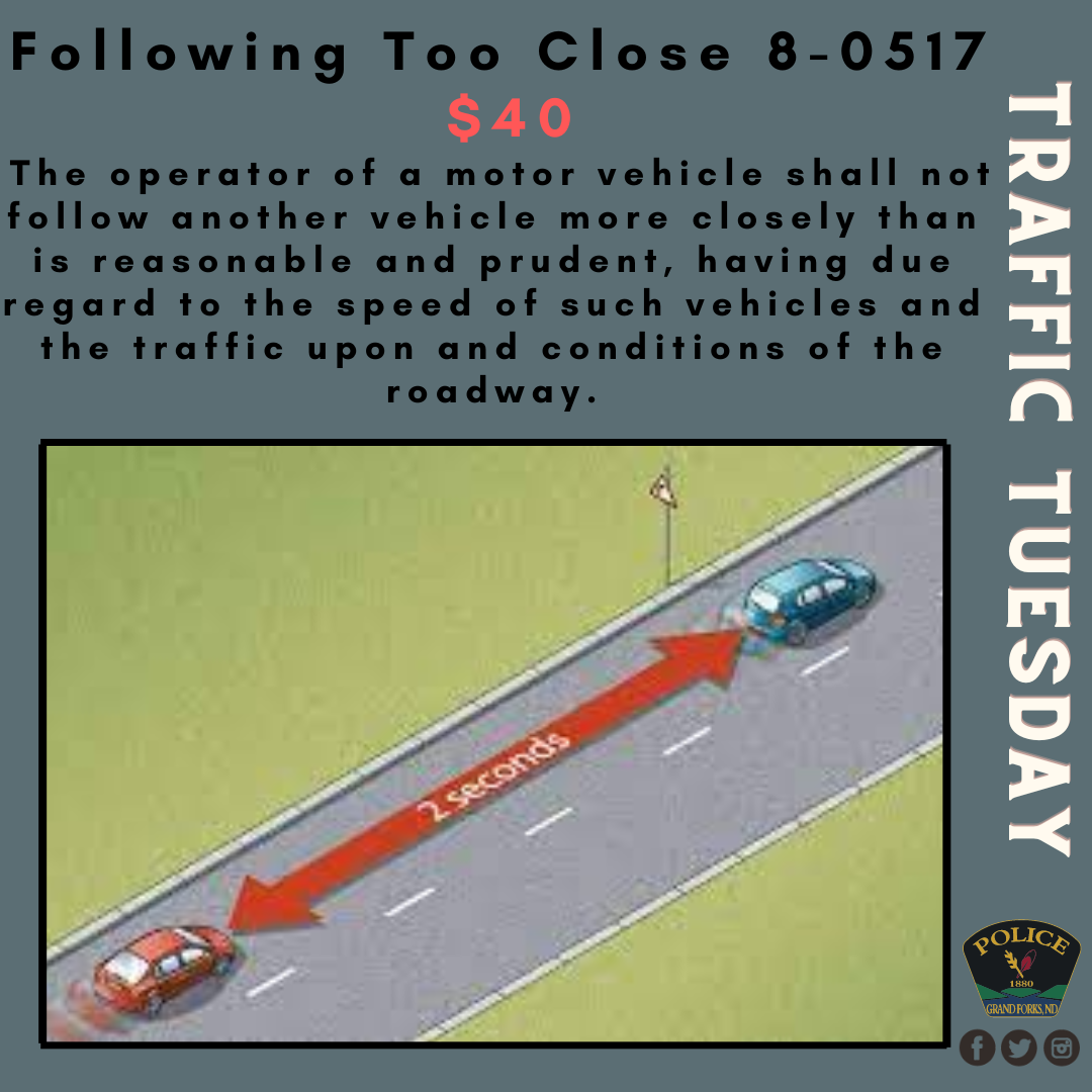 Traffic Tuesday (Grand Forks Police Department) — Nextdoor — Nextdoor