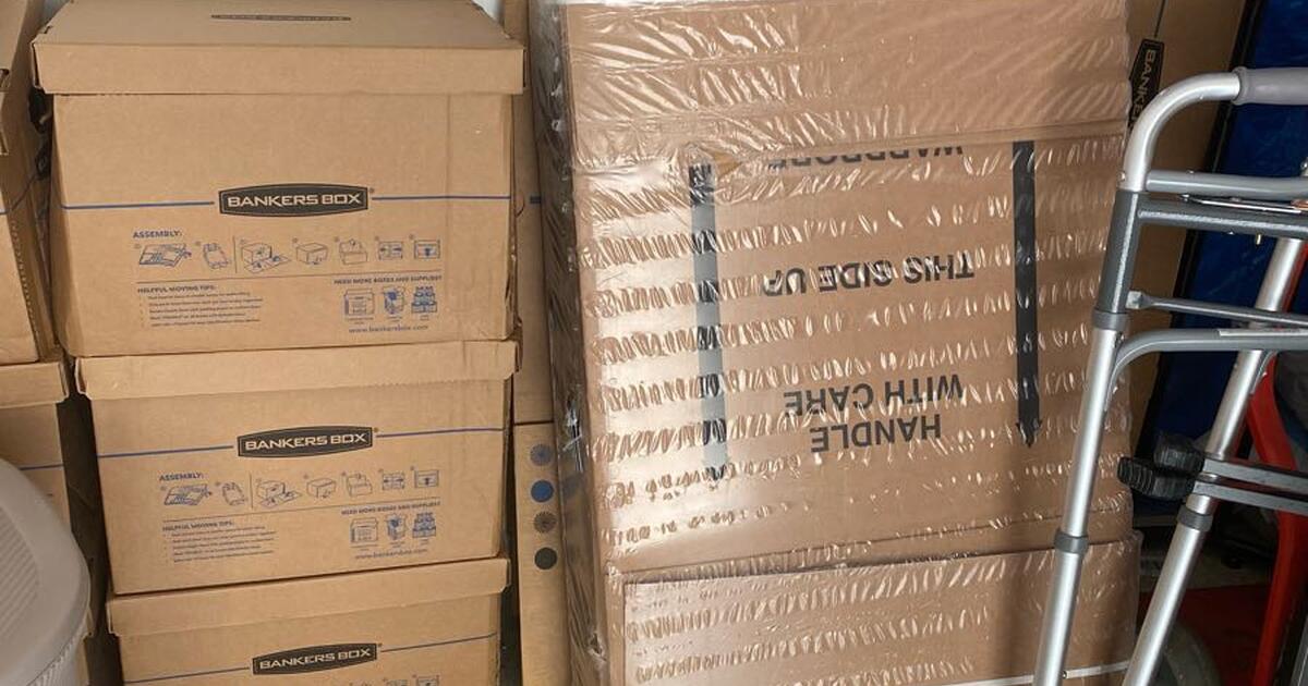 Free new unused boxes and moving supplies and miscellaneous items for ...