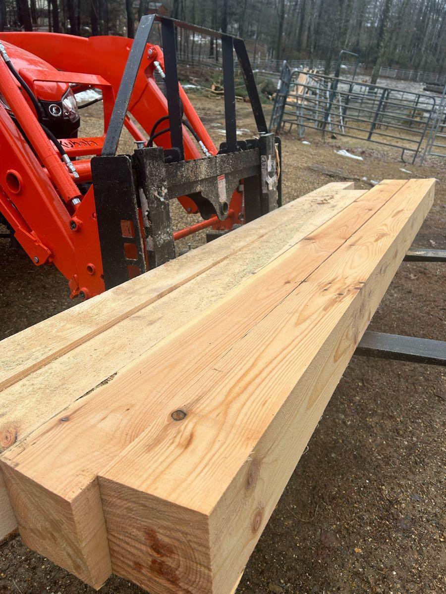 6x6 Pine Timbers for $4 in Leverett, MA | For Sale & Free — Nextdoor