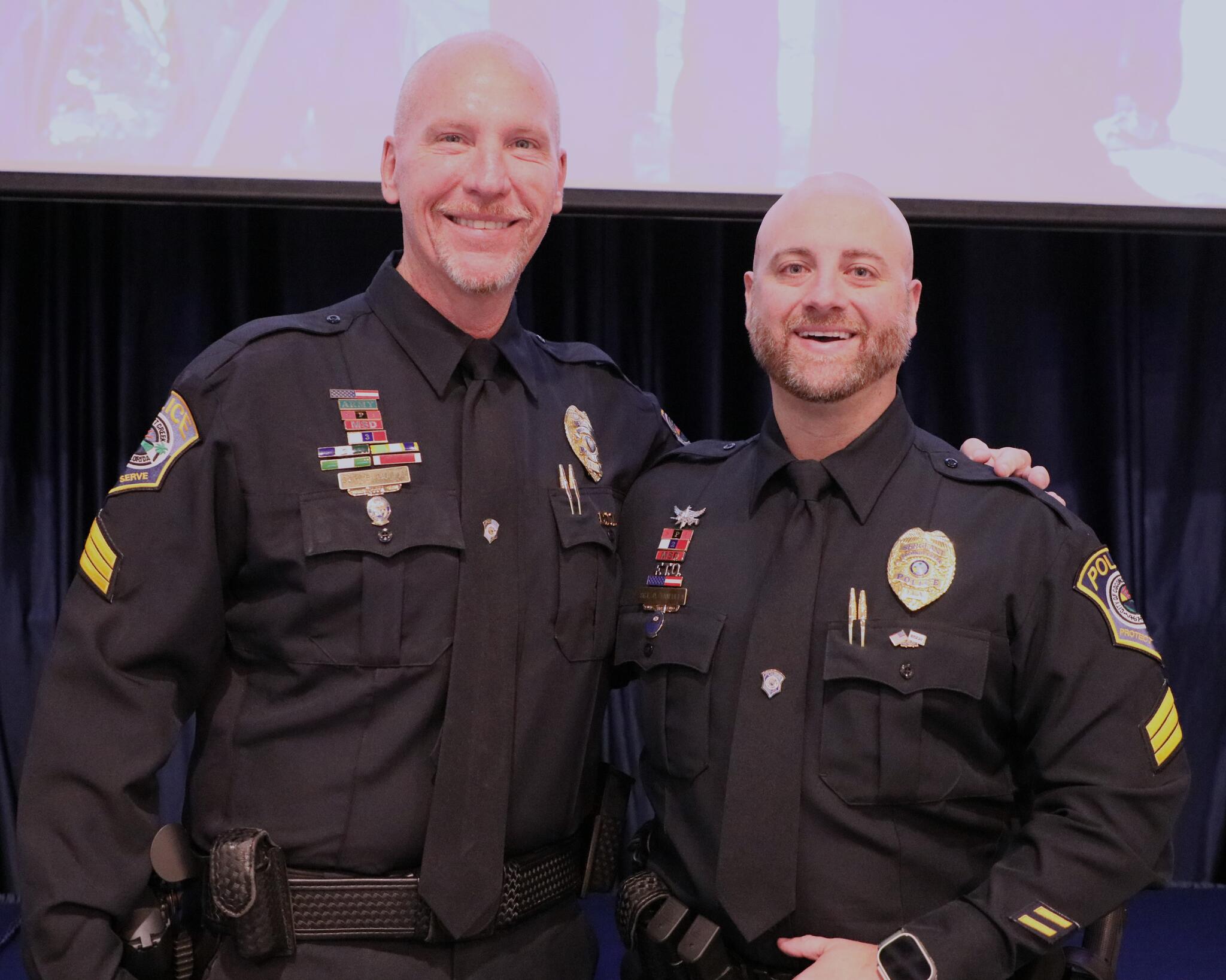 Congratulations to Sergeant Mullin and Sergeant Tanfulla following ...