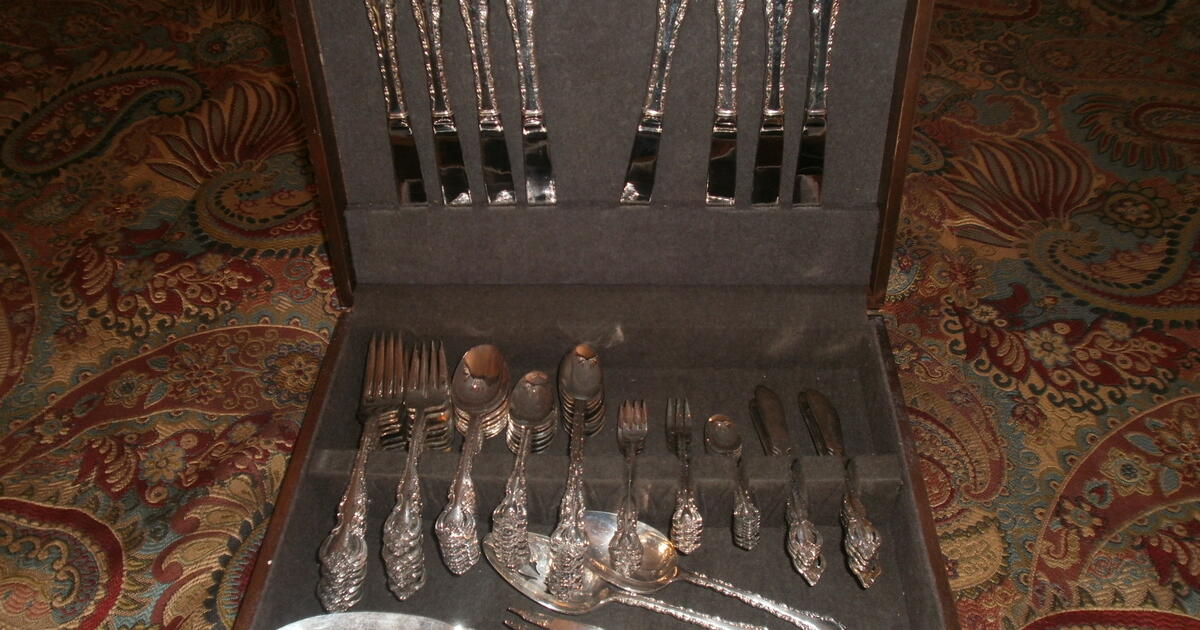 Silverplate Flatware Set By International Deepsilver for $175 in Santa ...