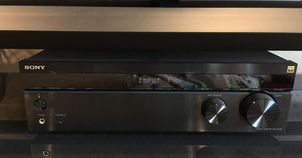 Sony Stereo Receiver & tower speakers for $100 in Henderson, NV | For ...