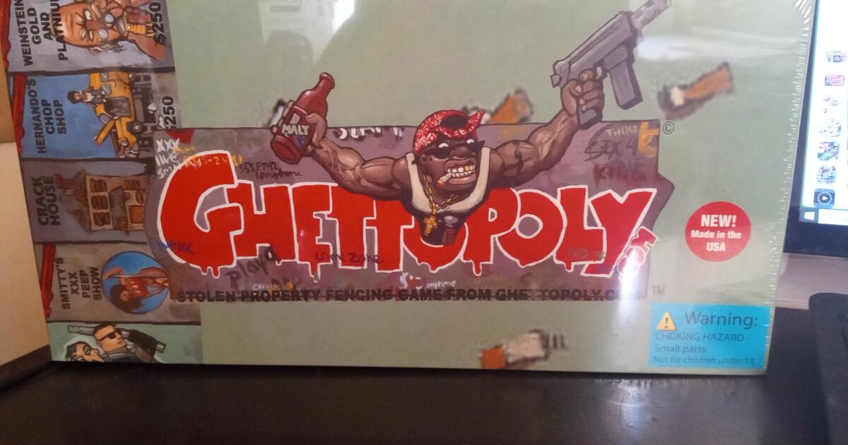 ULTRA RARE 2002 GHETTOPOLY-BANNED ON E-BAY! for $150 in Daly City, CA ...