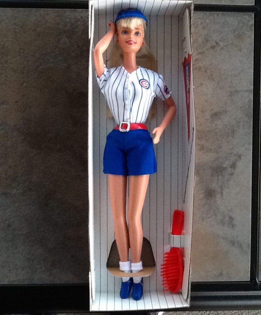 NEW IN BOX! Vintage, Rare 1999 Chicago Cubs Barbie Doll for $1295 in ...