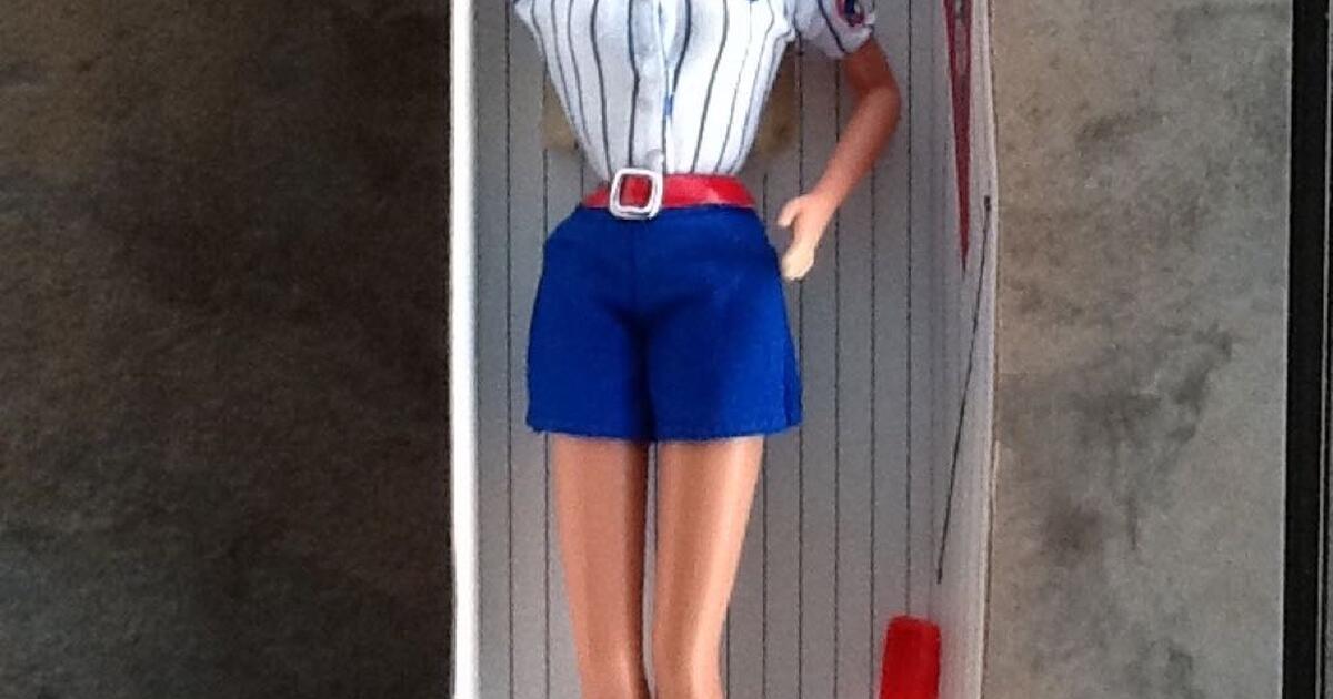 NEW IN BOX! Vintage, Rare 1999 Chicago Cubs Barbie Doll for $1295 in ...