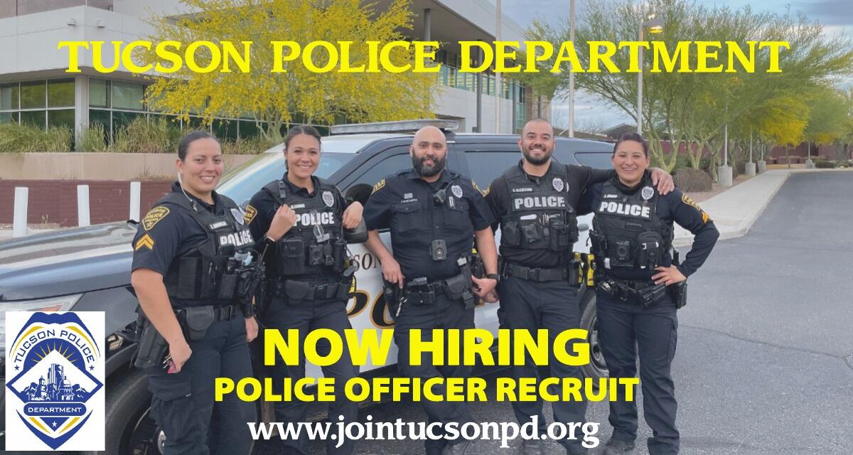 NOW HIRING (Tucson Police Department) — Nextdoor — Nextdoor